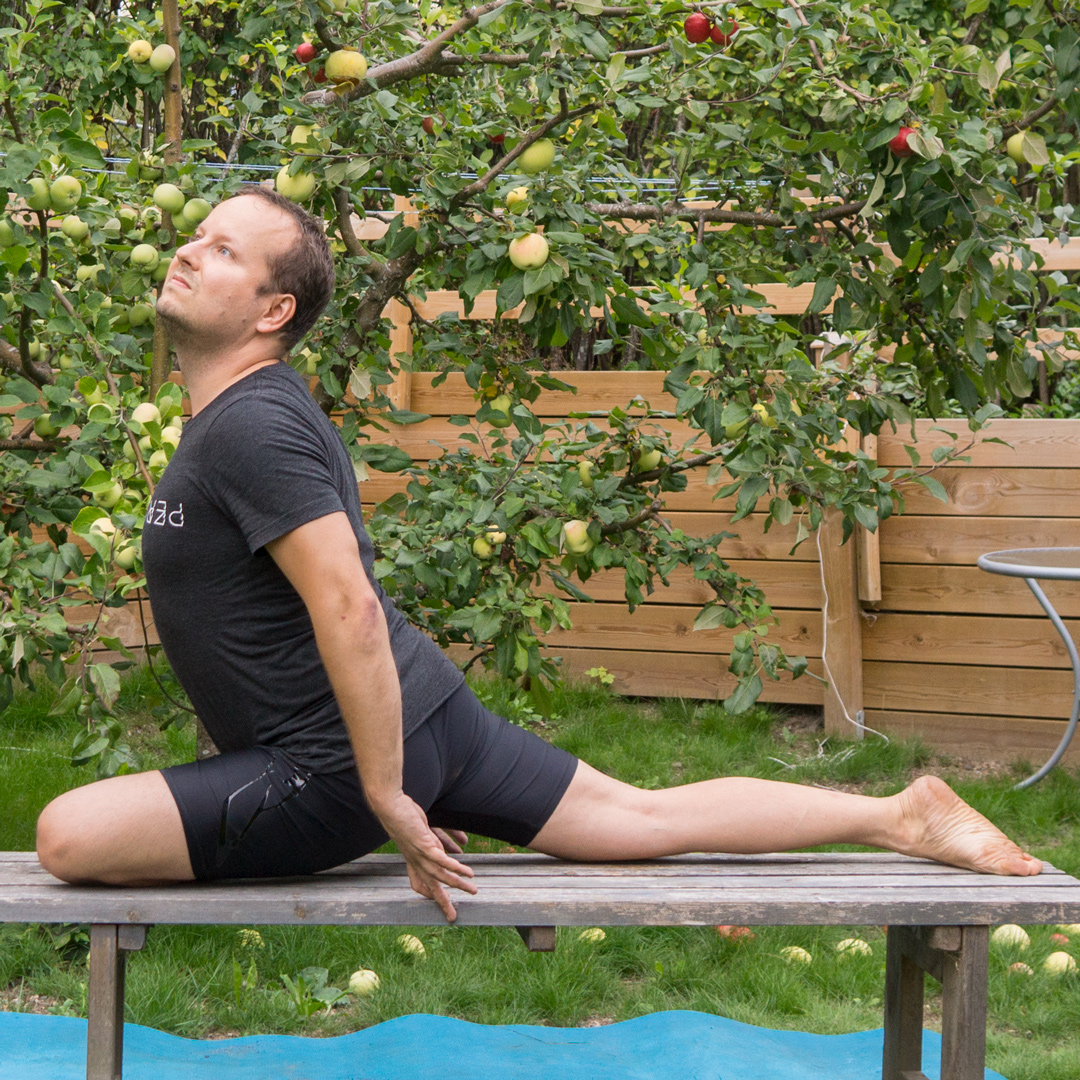Swan pose - Asana