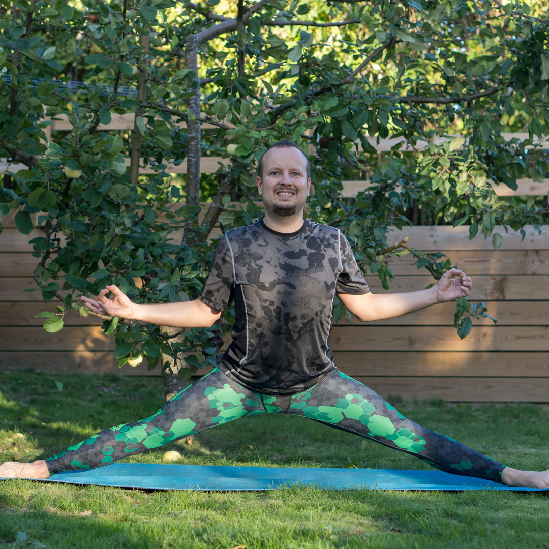 Straddle split - Asana