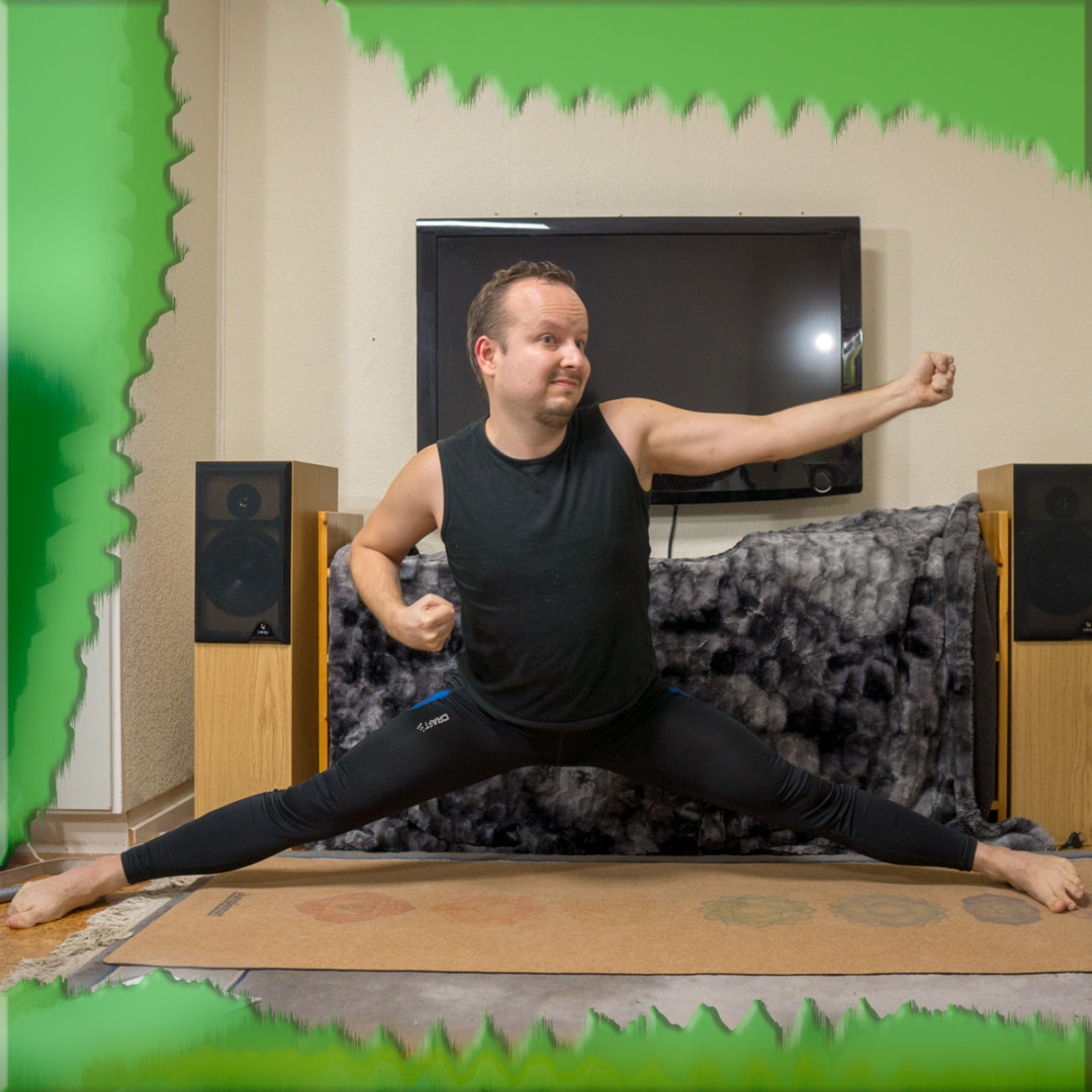 Straddle split - Asana