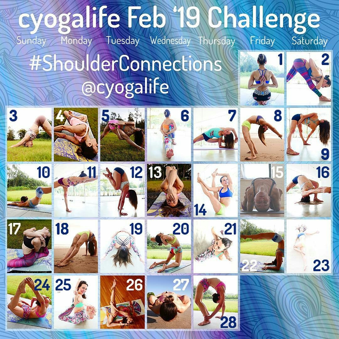 Shoulder Connections - Yogautmaningar