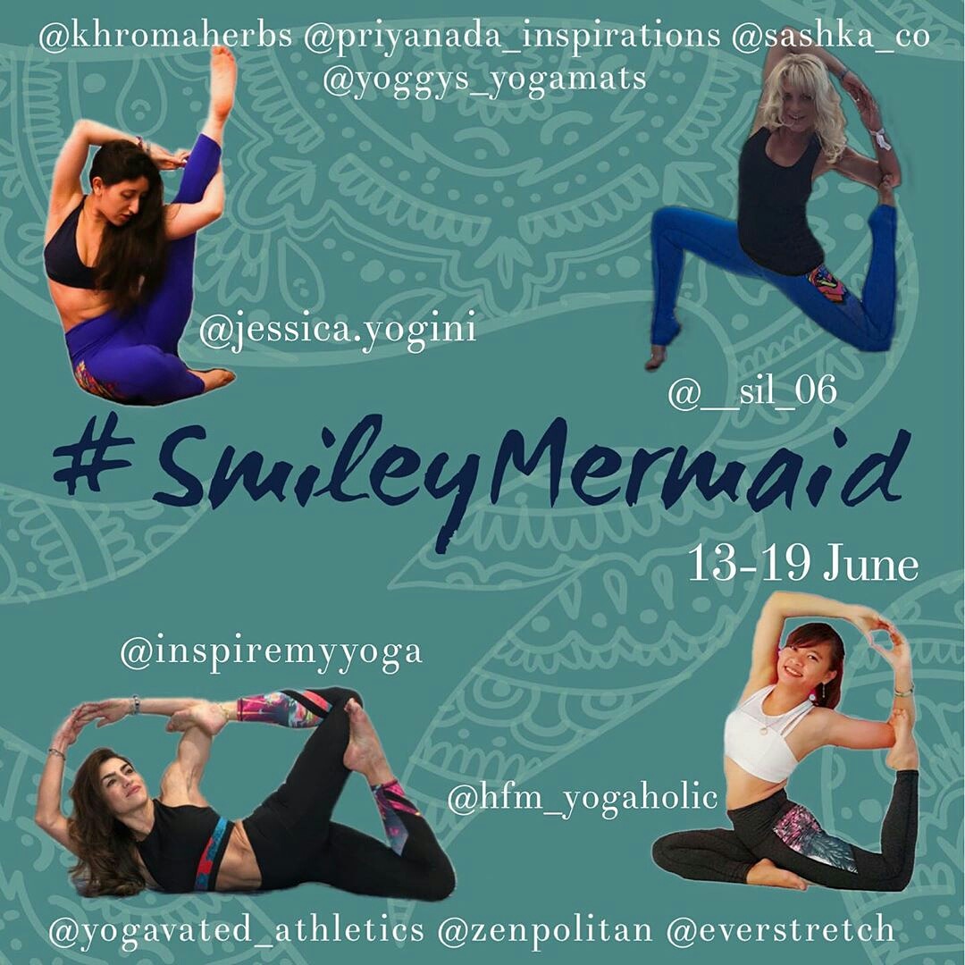 Smiley Mermaid - Yogautmaningar