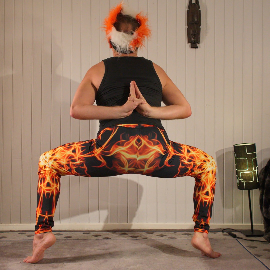 Reverse hands prayer - Asana