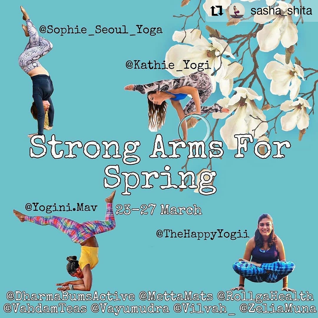Strong Arms For Spring - Yogautmaningar