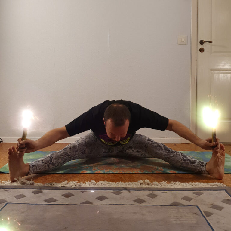 Wide-Angle Seated Forward Fold - Asana