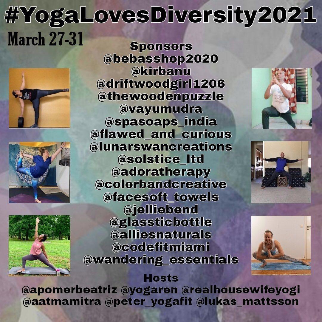 Yoga Loves Diversity 2021 - Yogautmaningar