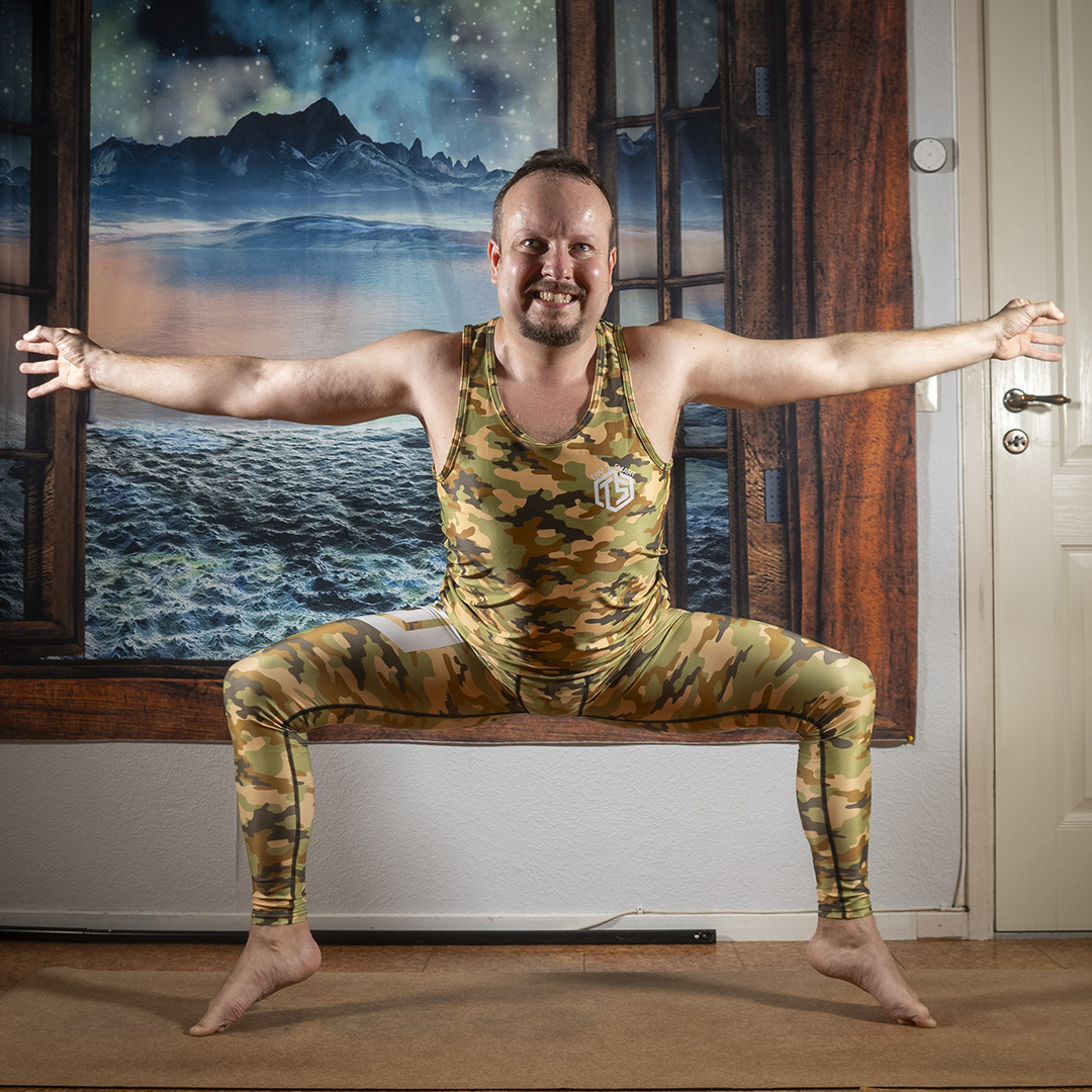 Goddess pose - Asana